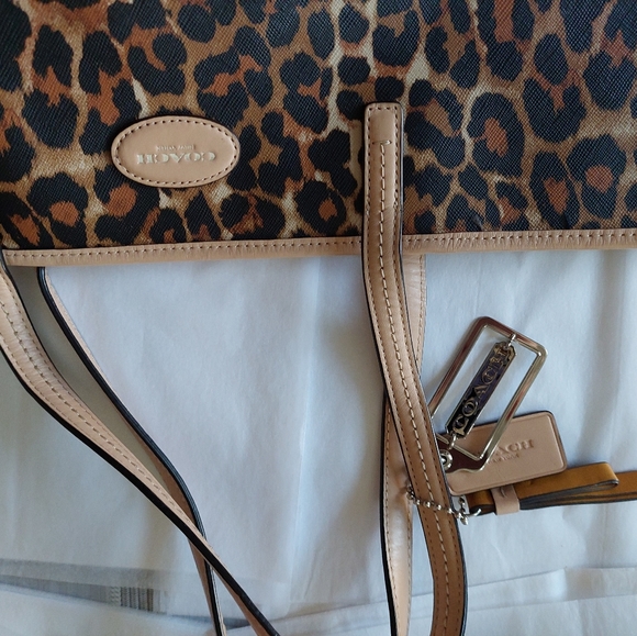 Coach | Bags | Coach Cheetah Tote | Poshmark